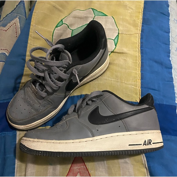 Nike | Shoes | Used Nike Air Force Cool Grey Size 6 Restorable | Poshmark